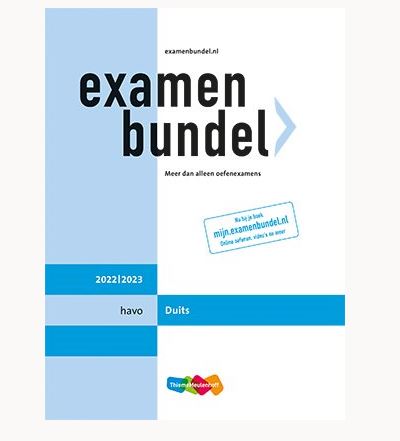 Examenbundel havo Duits 2022/2023 | 9789006639605 | Tweedehands