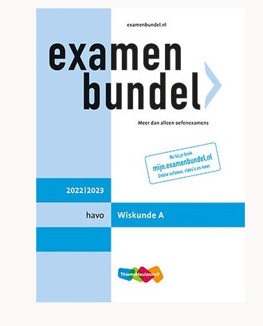 Examenbundel havo Wiskunde A 2022/2023 | 9789006639971 | Tweedehands